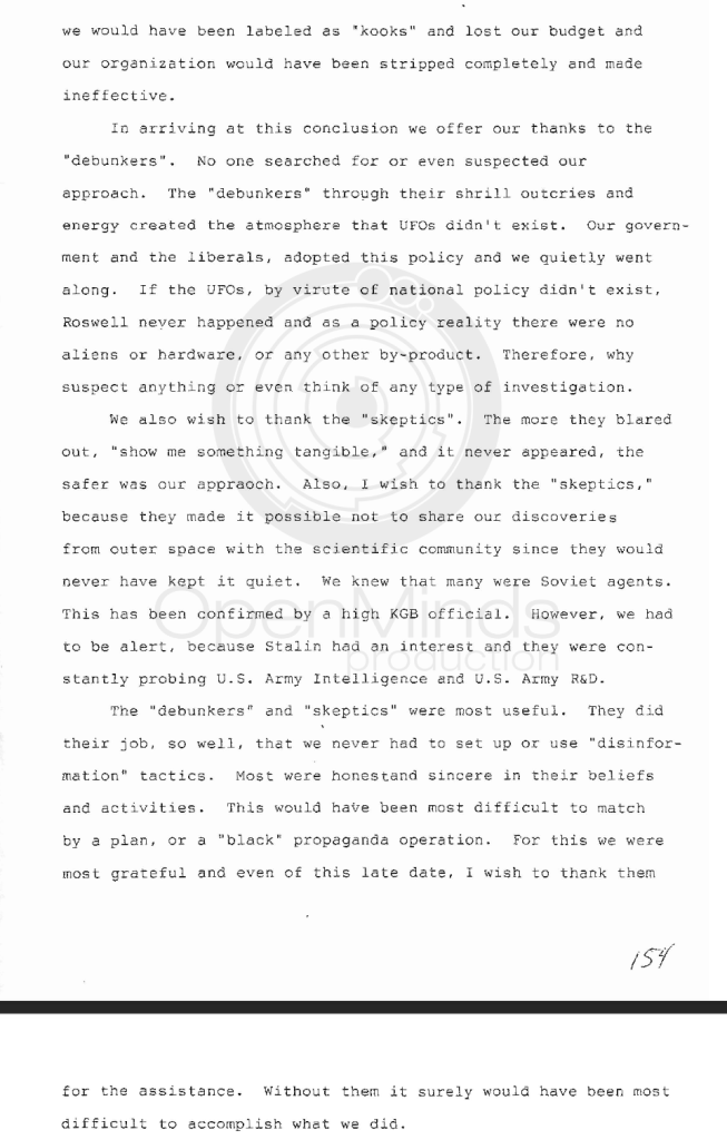 The Dawn of a New Age - Col. Philip J. Corso - Reed Summers